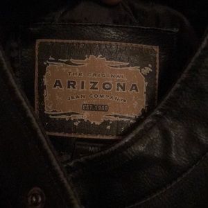 Arizona Jean Company | Jackets & Coats | Vintage Arizona Leather Jacket ...
